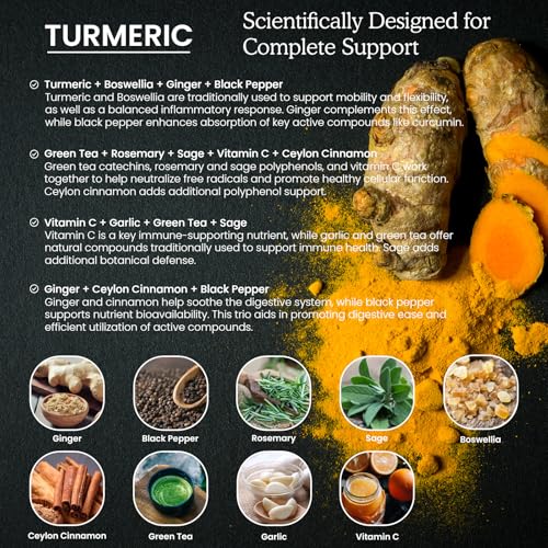 turmeric tea with ginger and curcumin