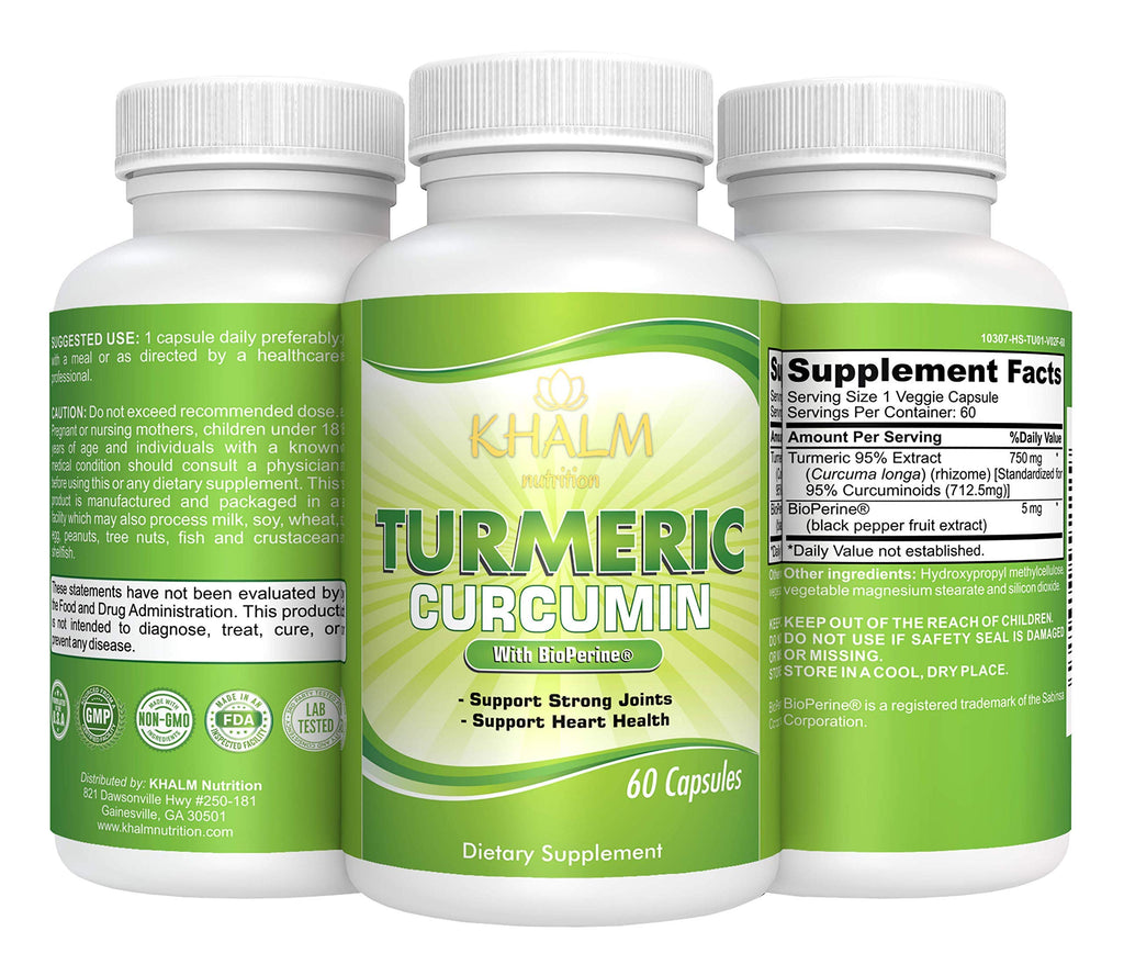 turmeric with BioPerine for absorption