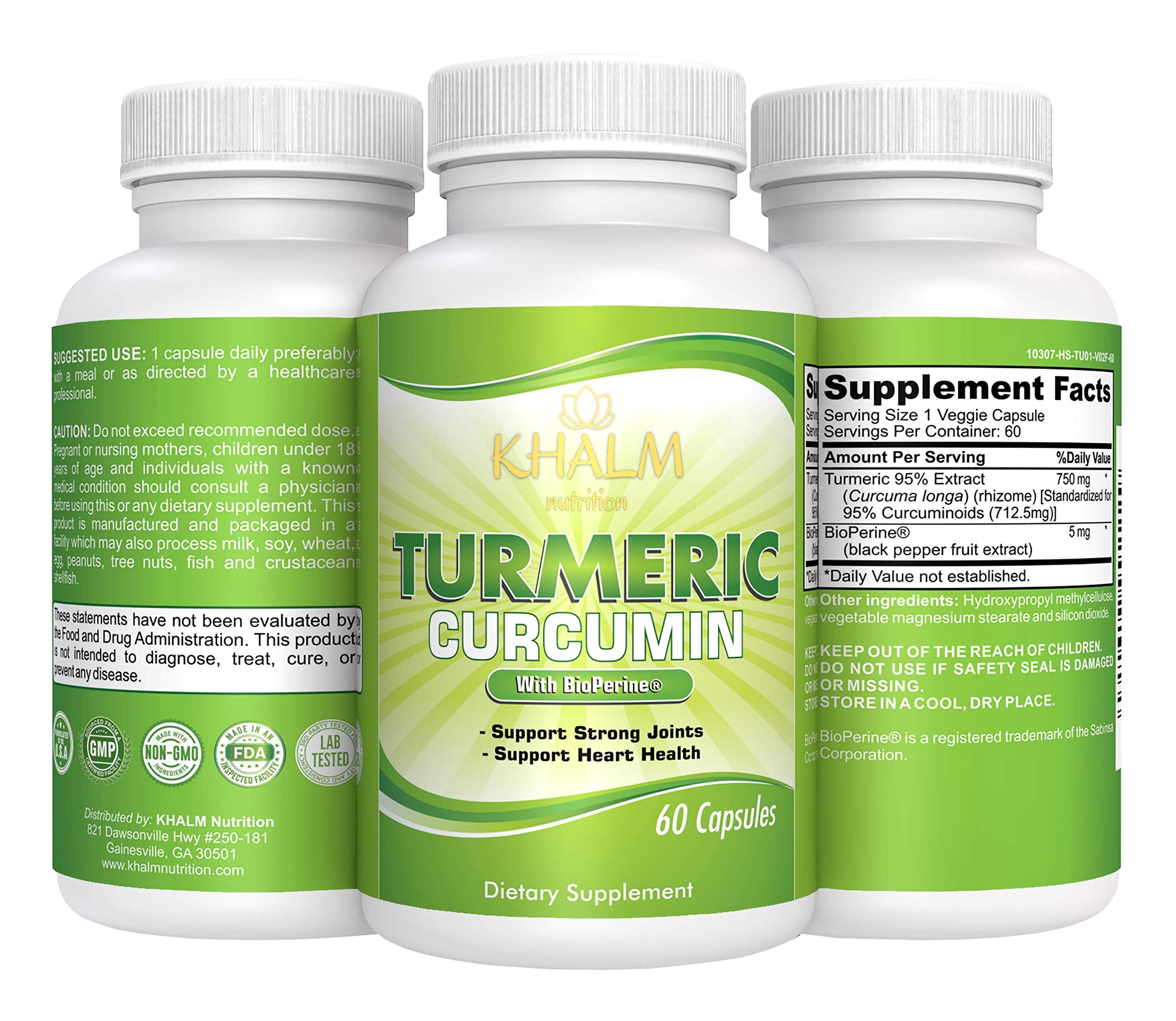 turmeric with BioPerine for absorption