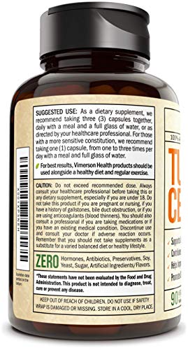 Turmeric with Bioperine for absorption