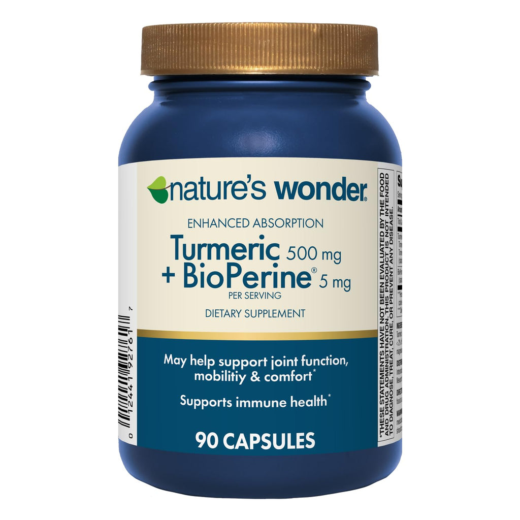 turmeric with BioPerine for better absorption