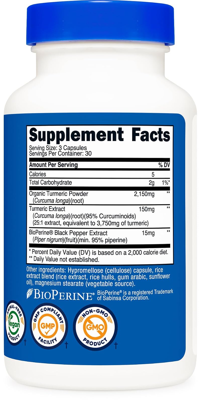 Turmeric with BioPerine for joint support