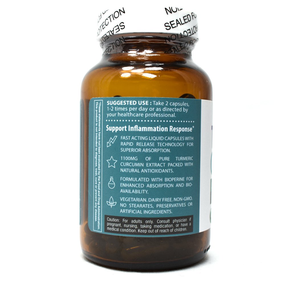 Turmeric with black pepper for absorption