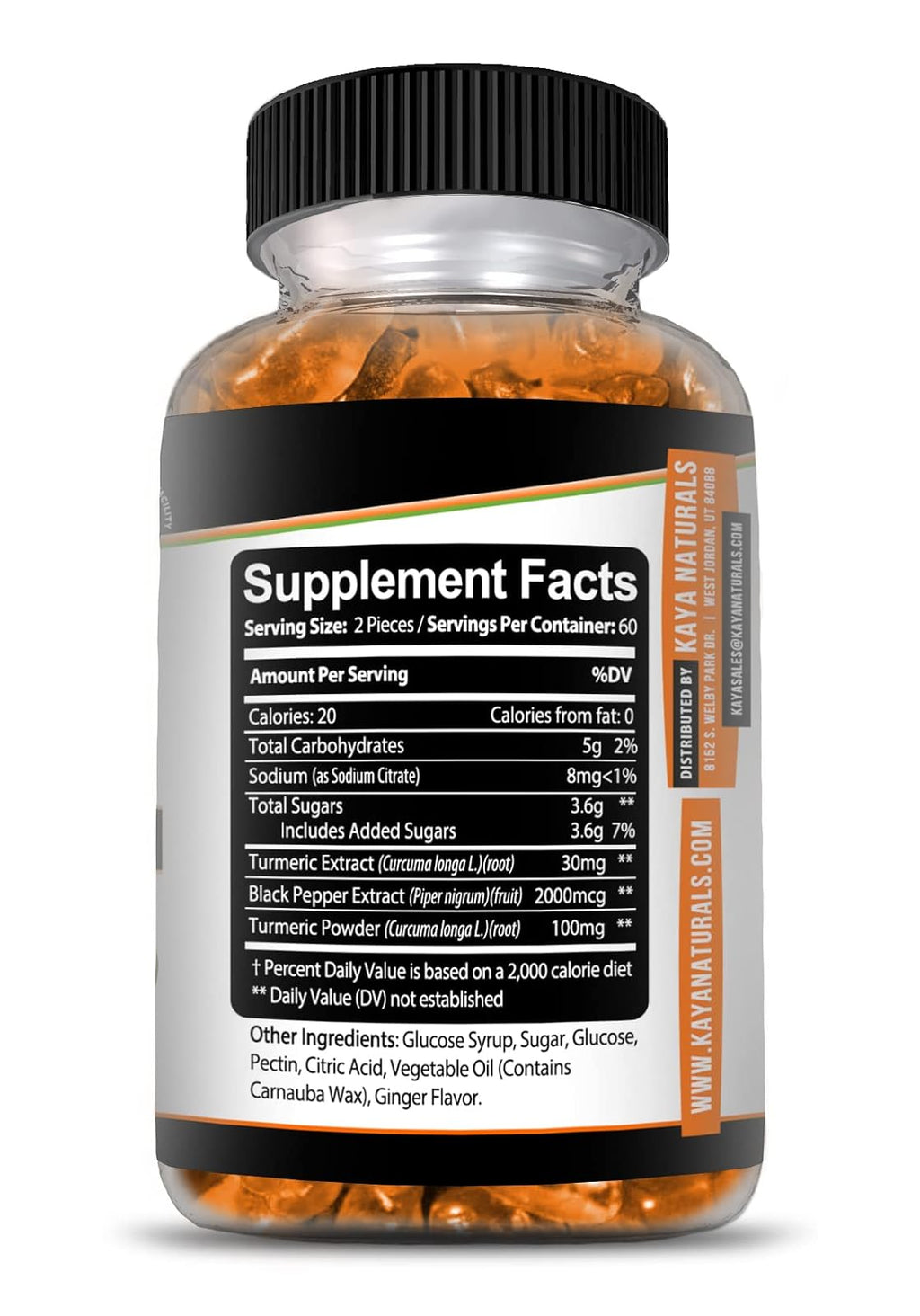Turmeric with black pepper immune support