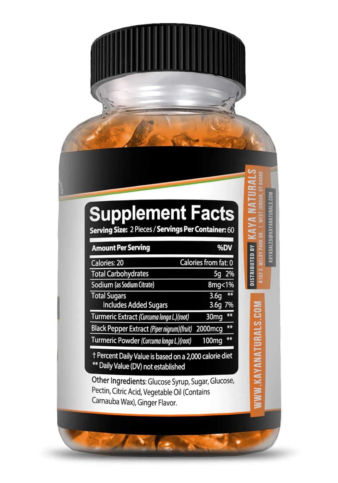 Turmeric with black pepper immune support