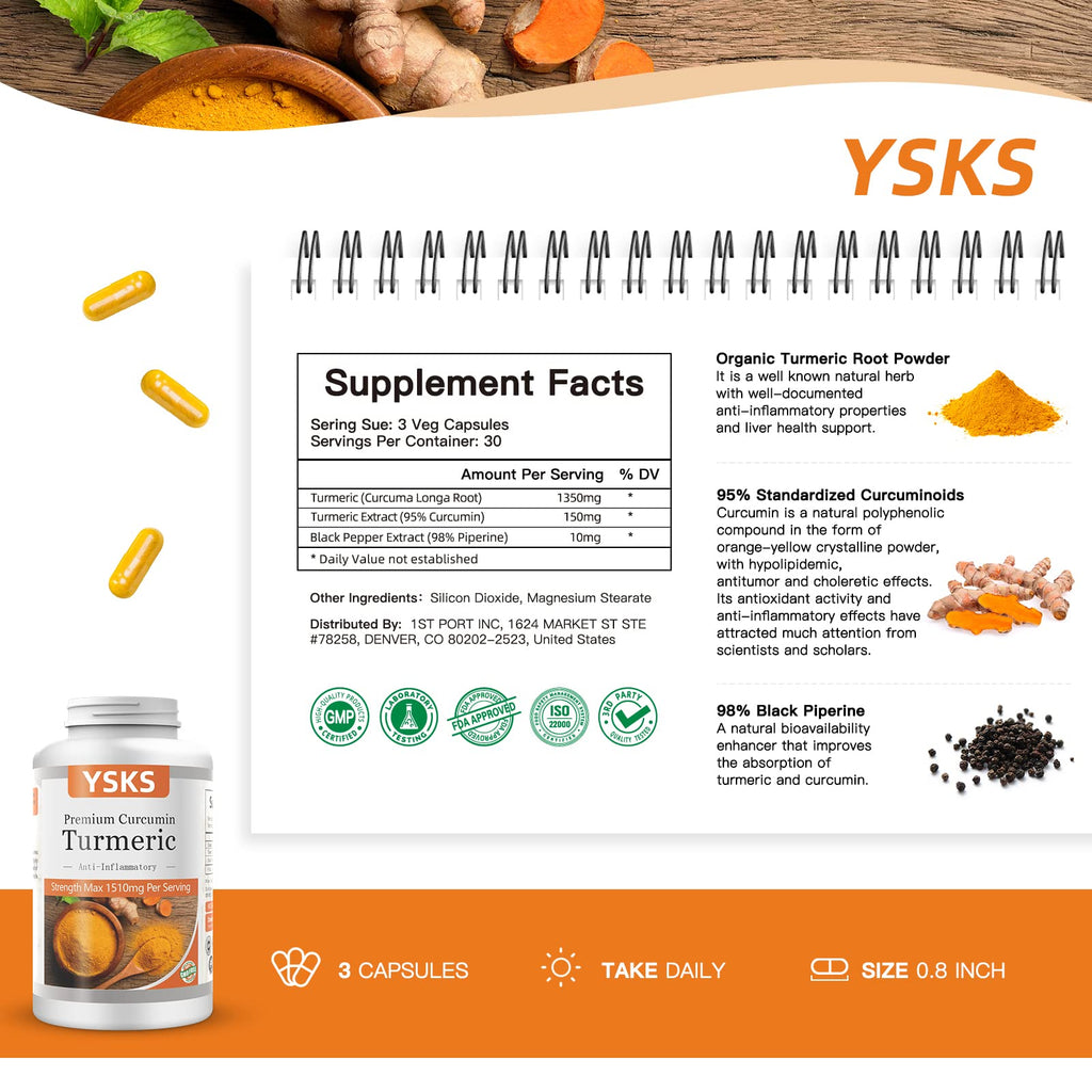 turmeric with black pepper supplement