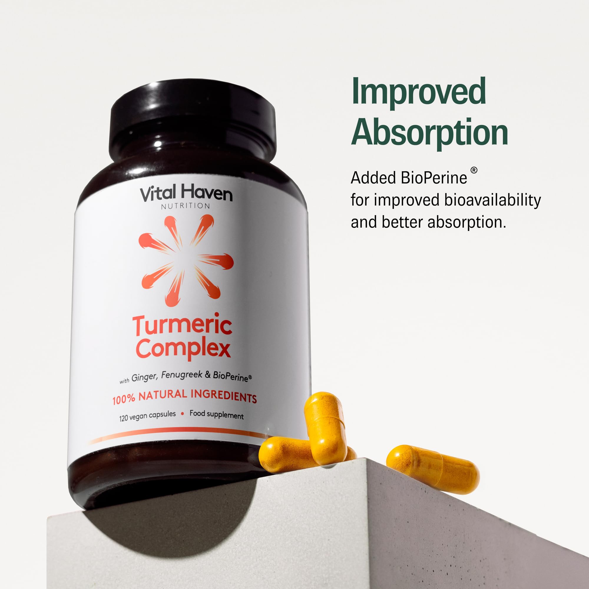 turmeric with black pepper synergy