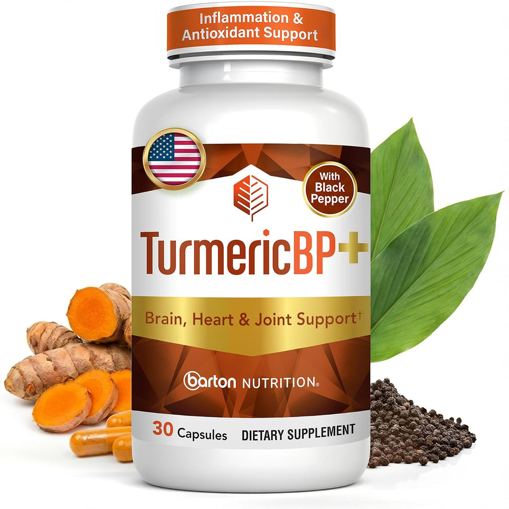 TurmericBP+ turmeric curcumin capsules