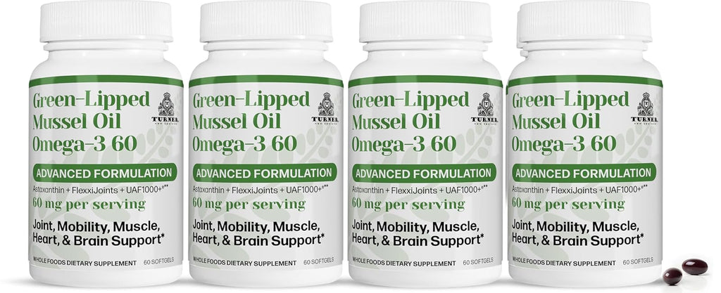 TURNER Green Lipped Mussel Oil benefits