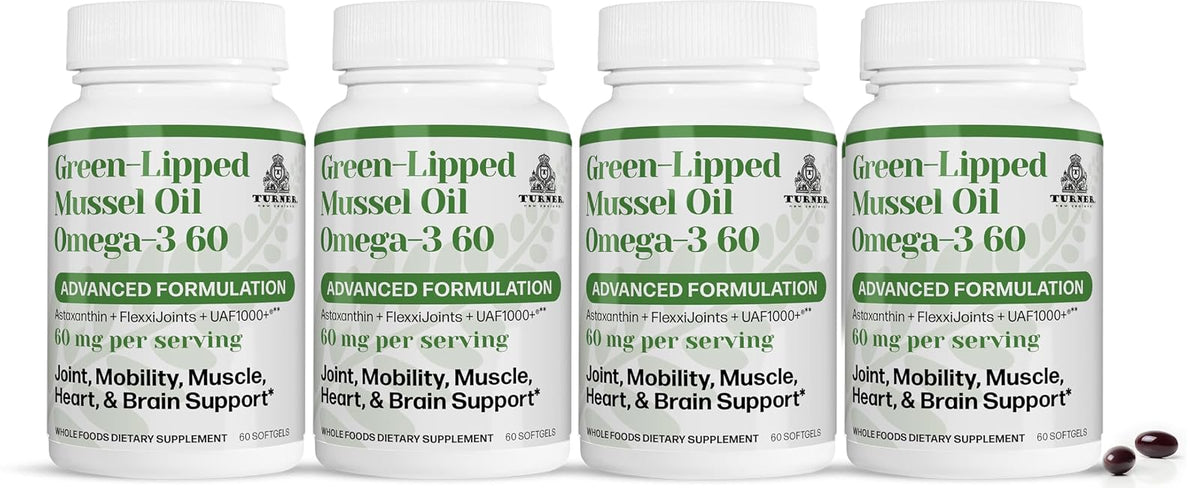 TURNER Green Lipped Mussel Oil benefits