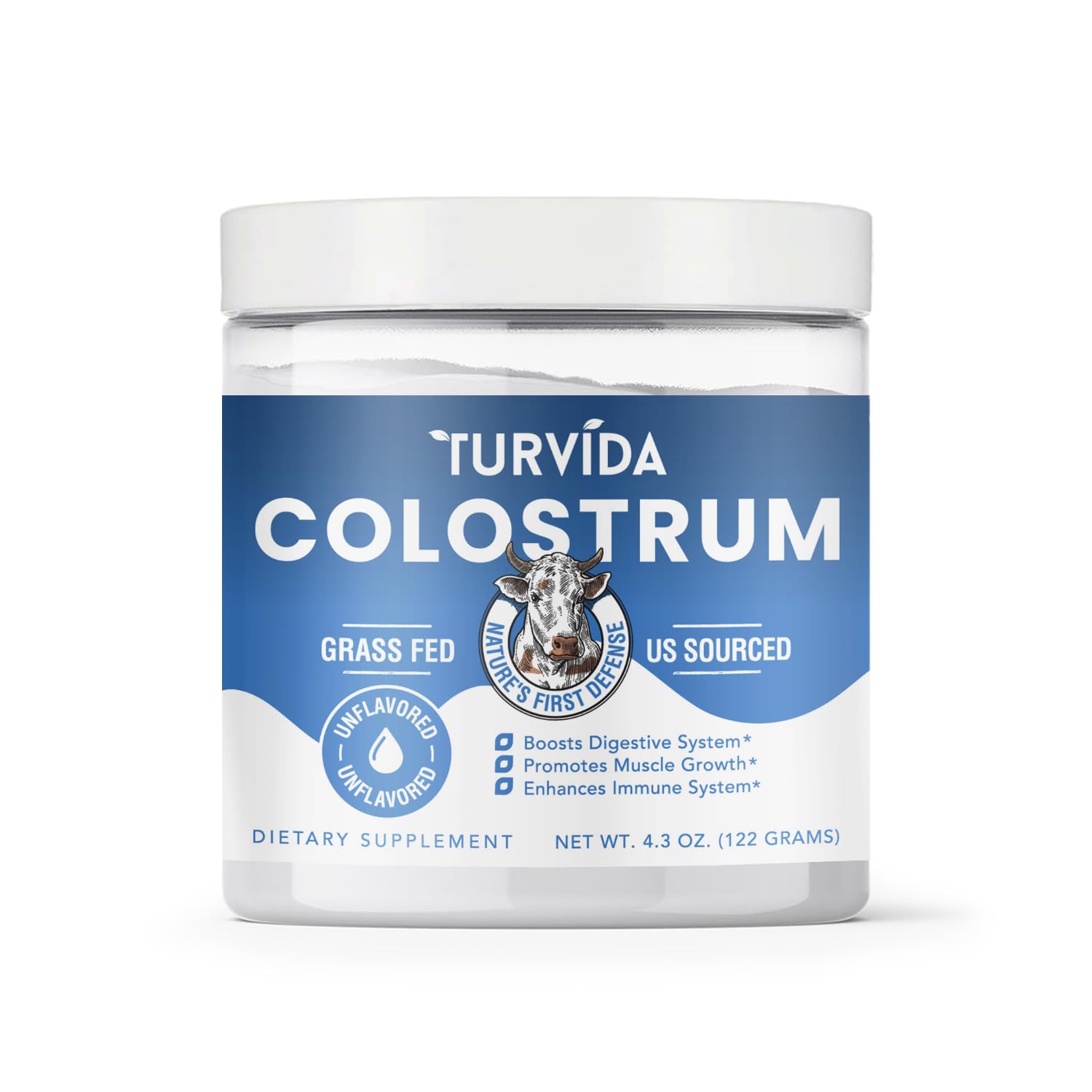 Turvida Bovine Colostrum powder benefits