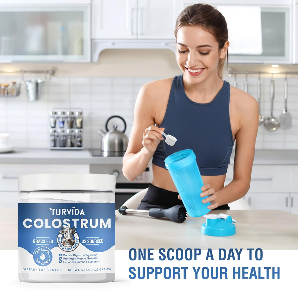Turvida colostrum for gut health