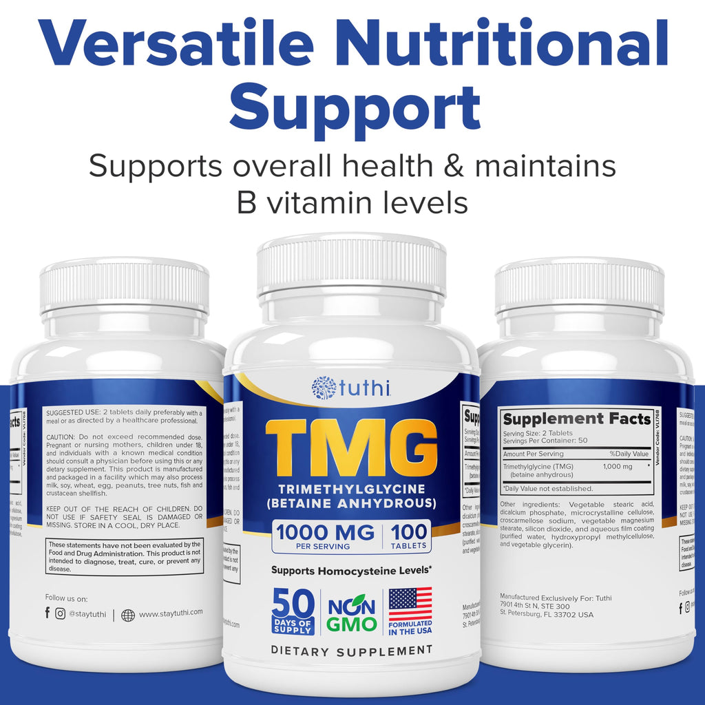 Tuthi TMG for enhanced physical performance