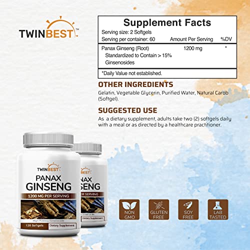 twin pack ginseng for long-lasting supply