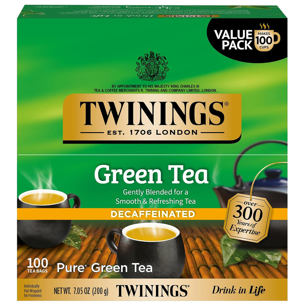Twinings decaffeinated green tea bags
