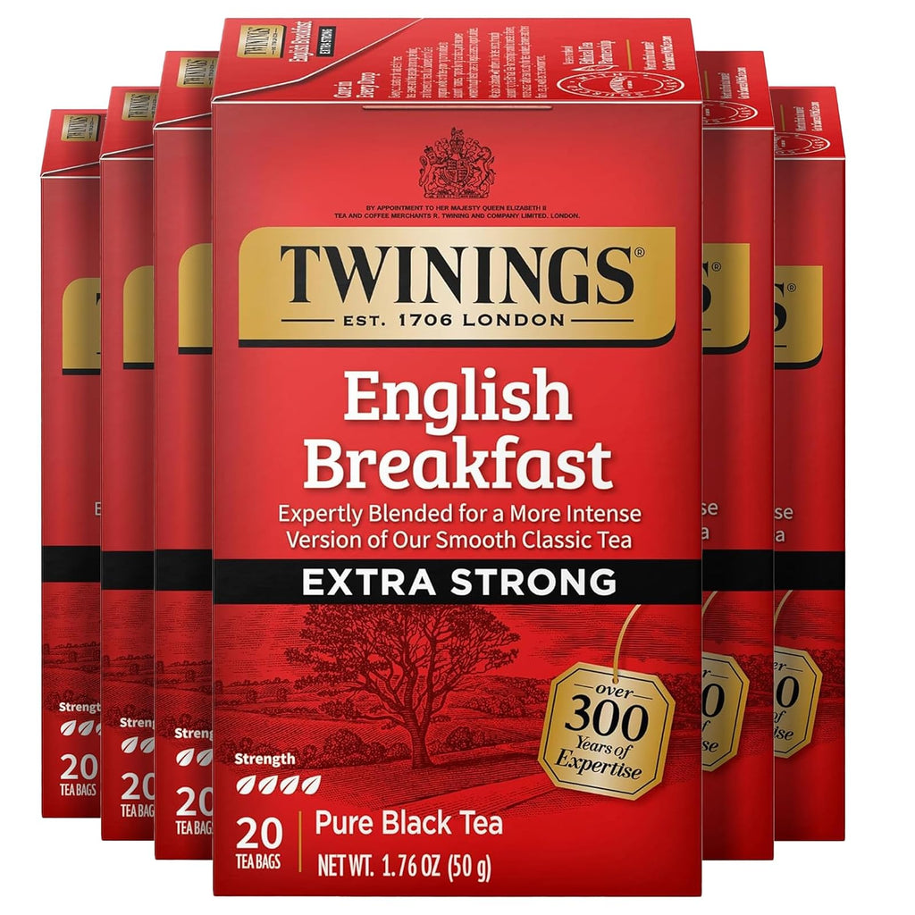 Twinings extra strong English breakfast tea bags