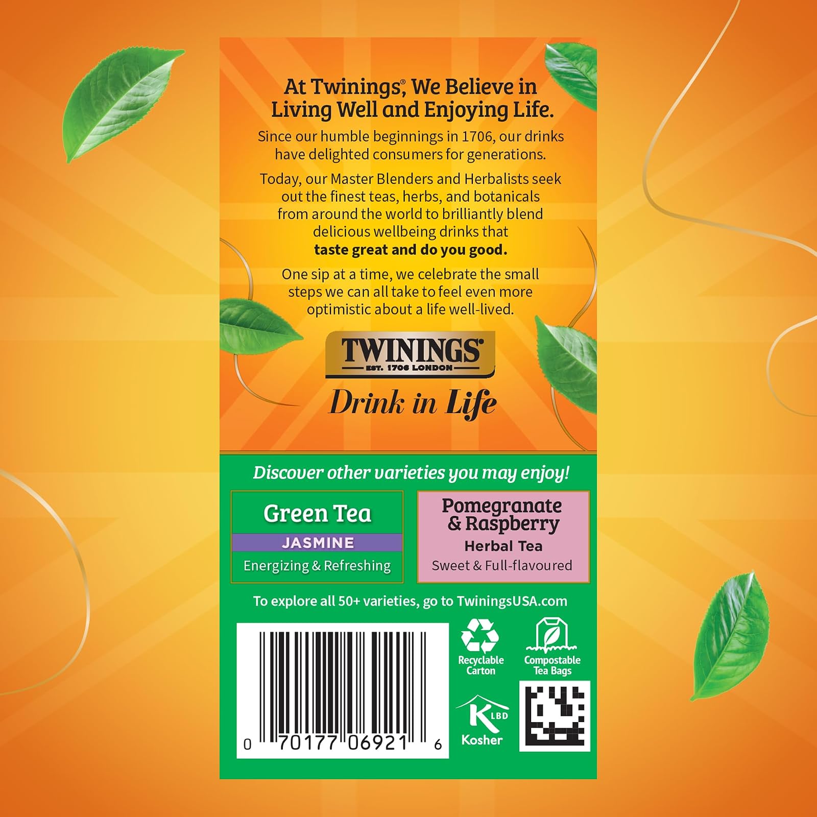 Twinings fruit tea for iced drinks