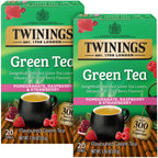 Twinings green tea bags with pomegranate
