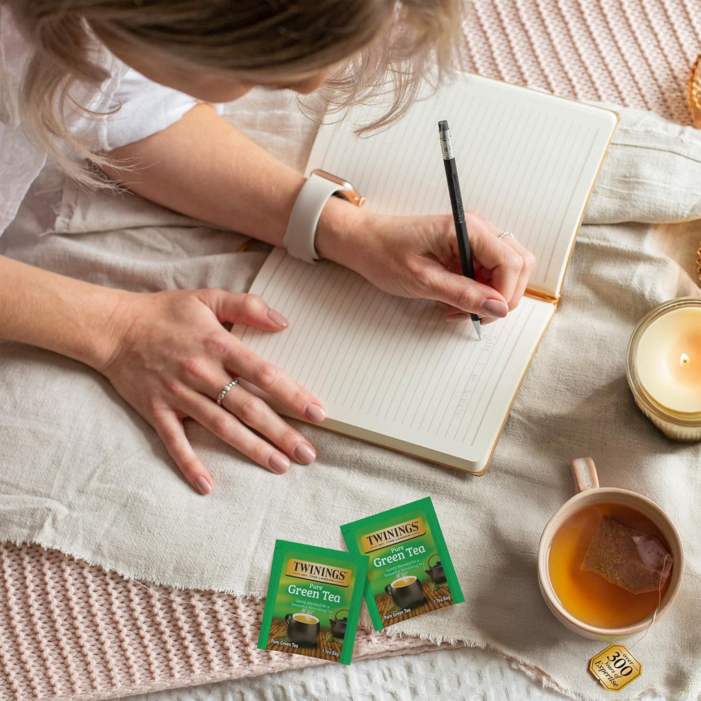 Twinings green tea for a refreshing brew
