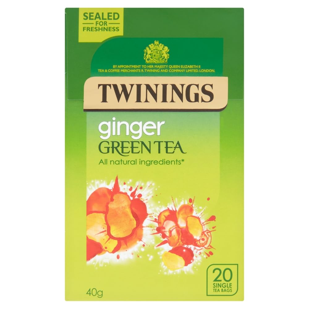 Twinings green tea with ginger infusion