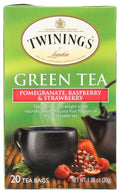 Twinings green tea with pomegranate flavour