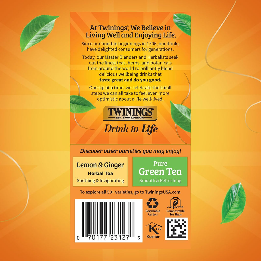 Twinings herbal detox tea option