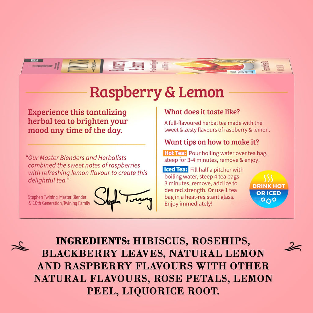 Twinings herbal tea for fruity flavour
