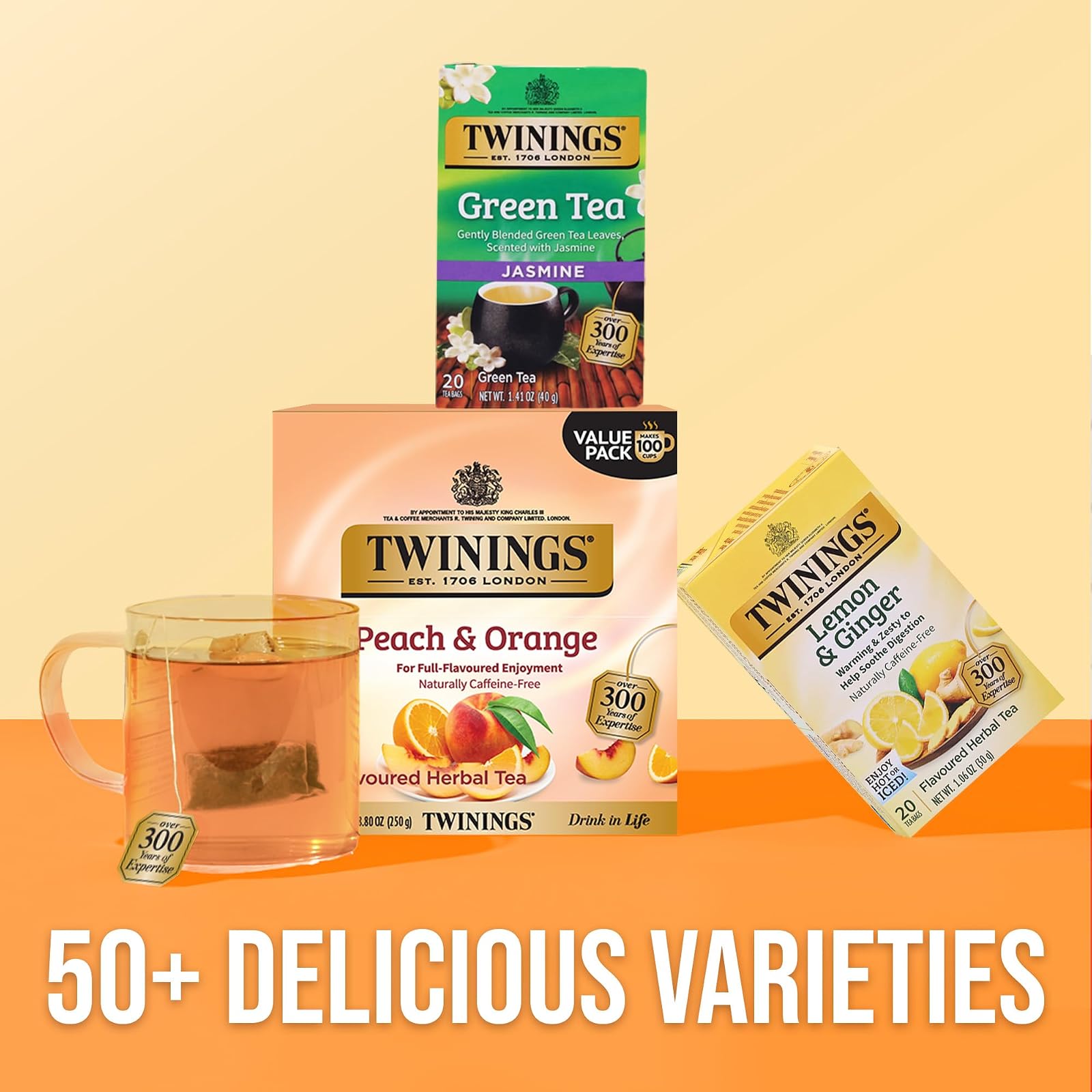 Twinings herbal tea for soothing moments