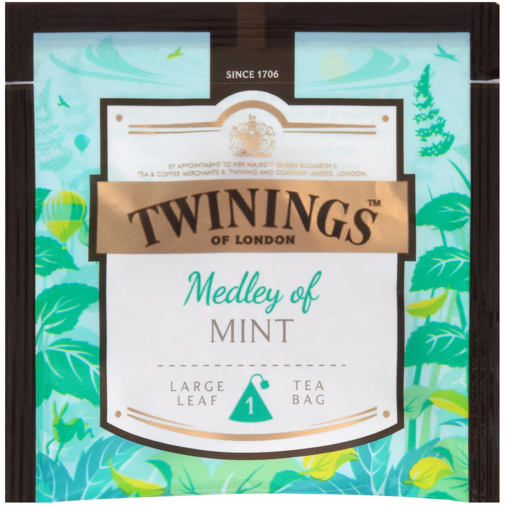 Twinings herbal tea mint medley