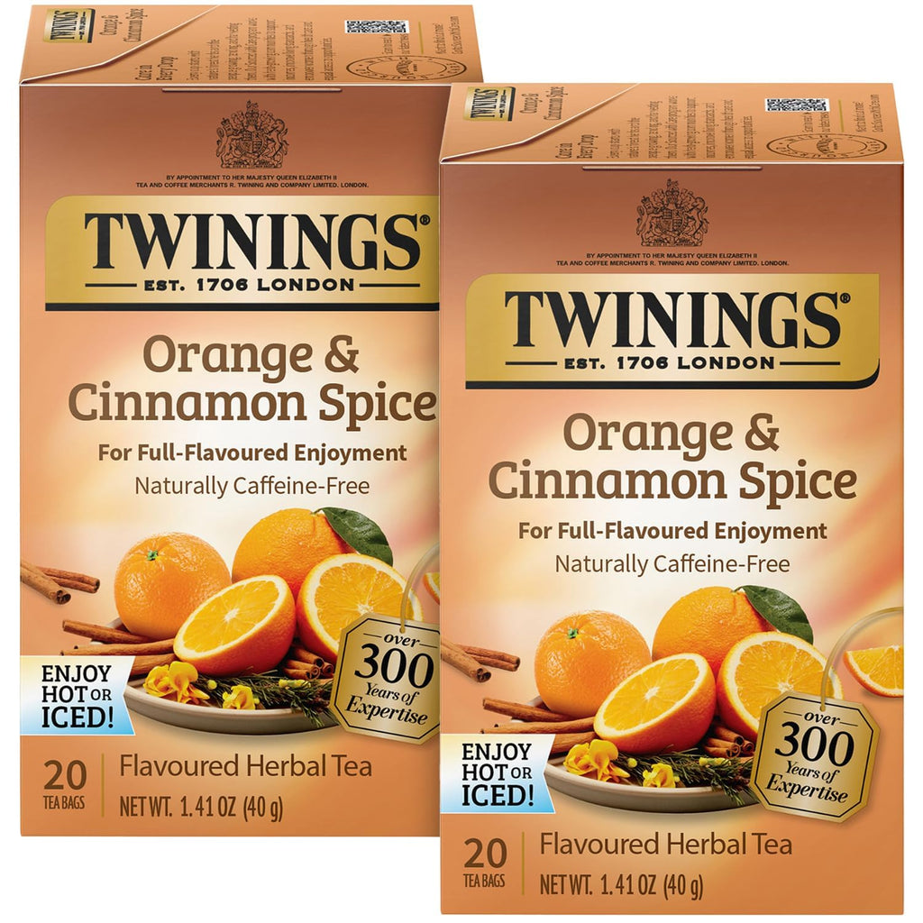 Twinings herbal tea orange cinnamon