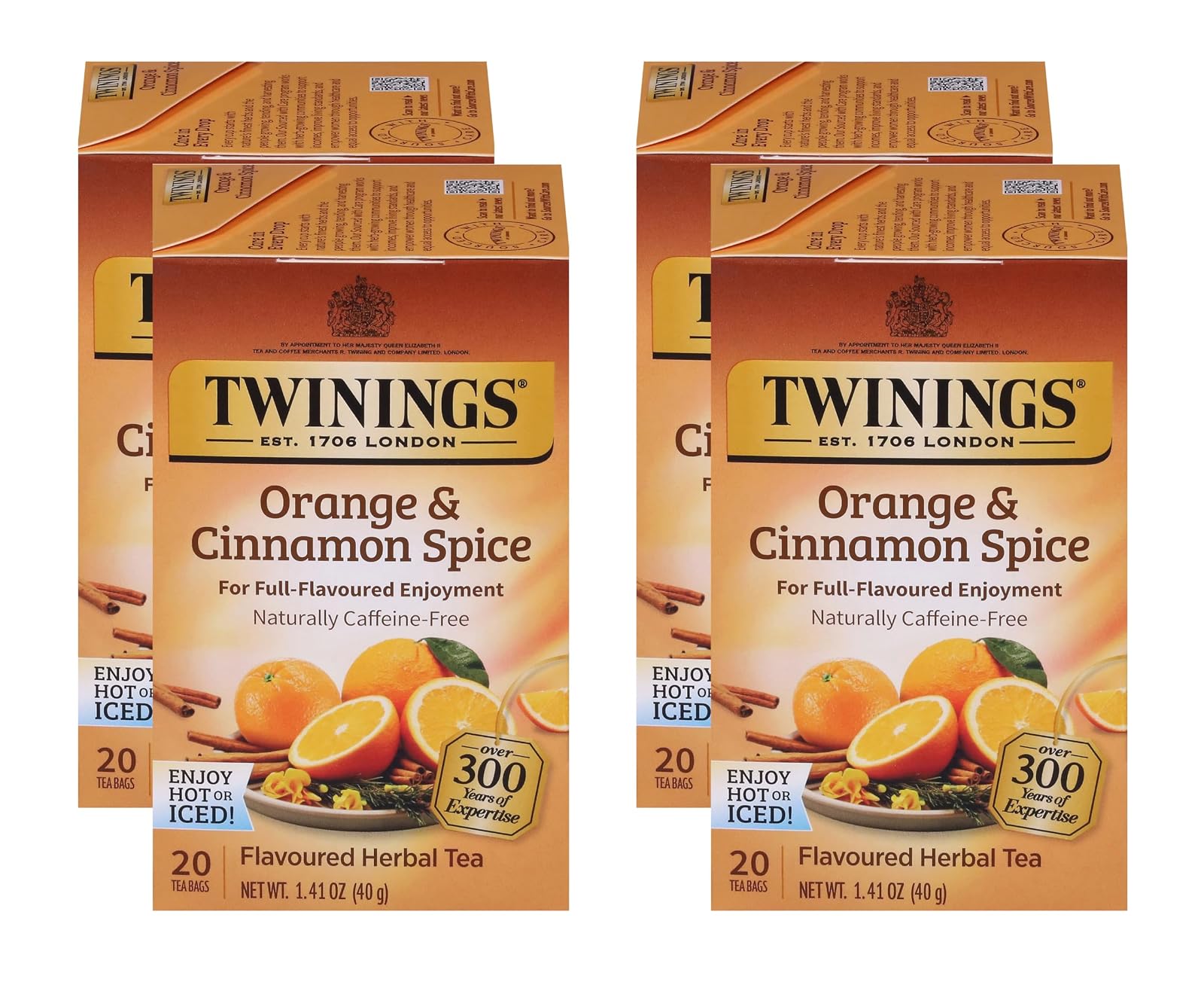 Twinings herbal tea orange cinnamon
