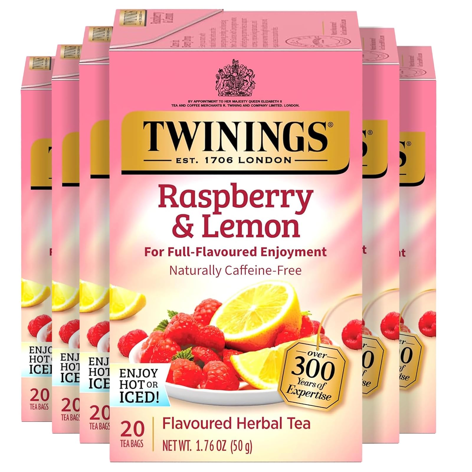 Twinings herbal tea raspberry lemon