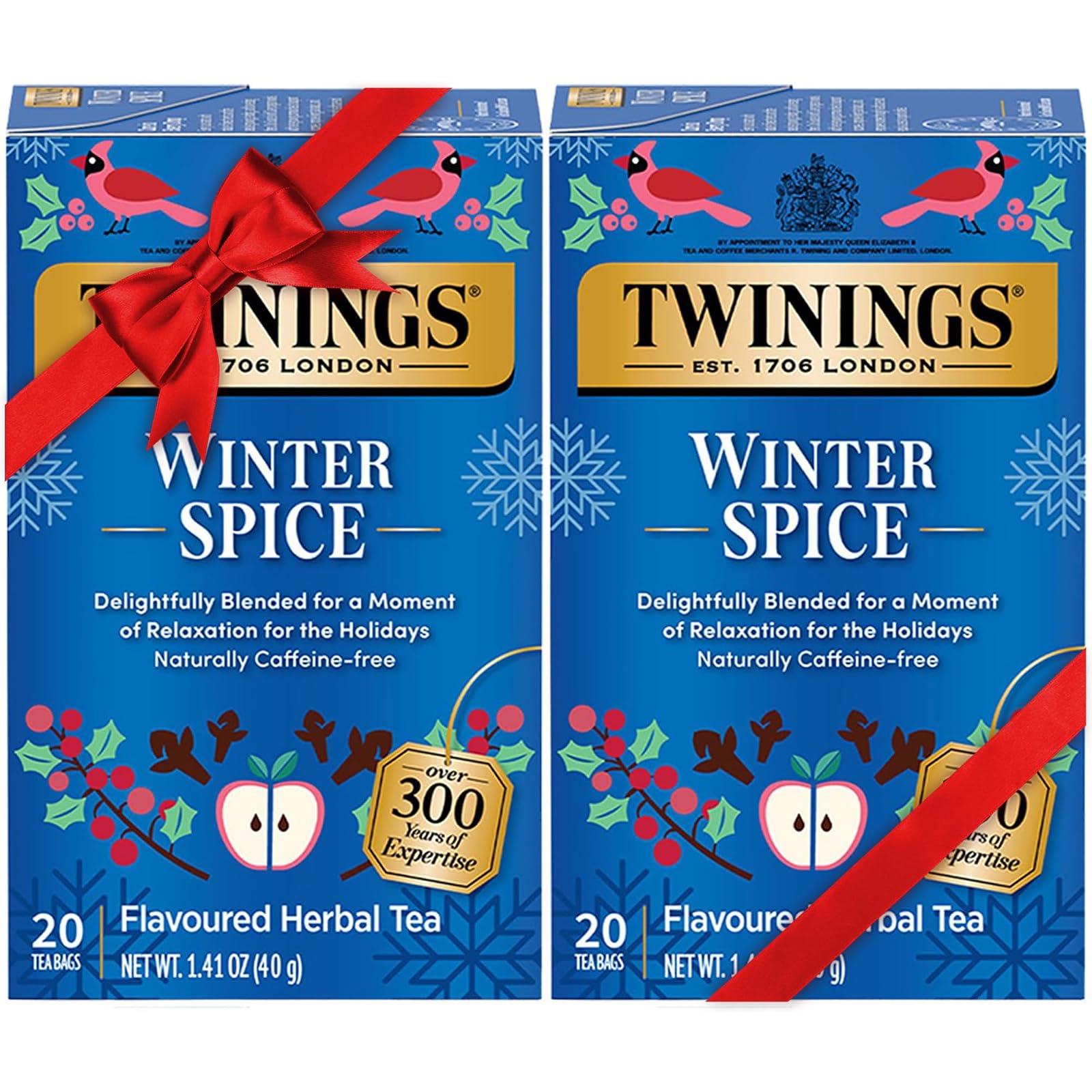 Twinings herbal tea winter blend