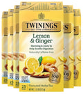 Twinings herbal tea with lemon ginger