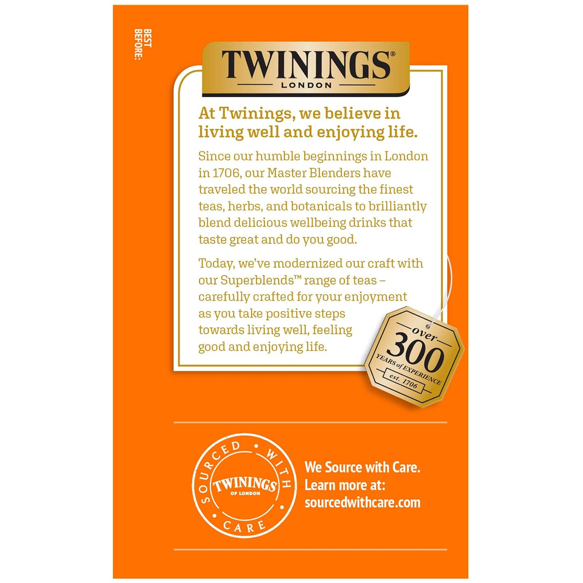Twinings immune support herbal blend
