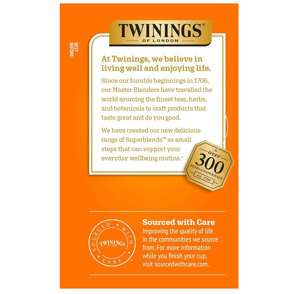 Twinings immune support tea bags