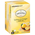 Twinings Lemon Ginger herbal tea K-Cups
