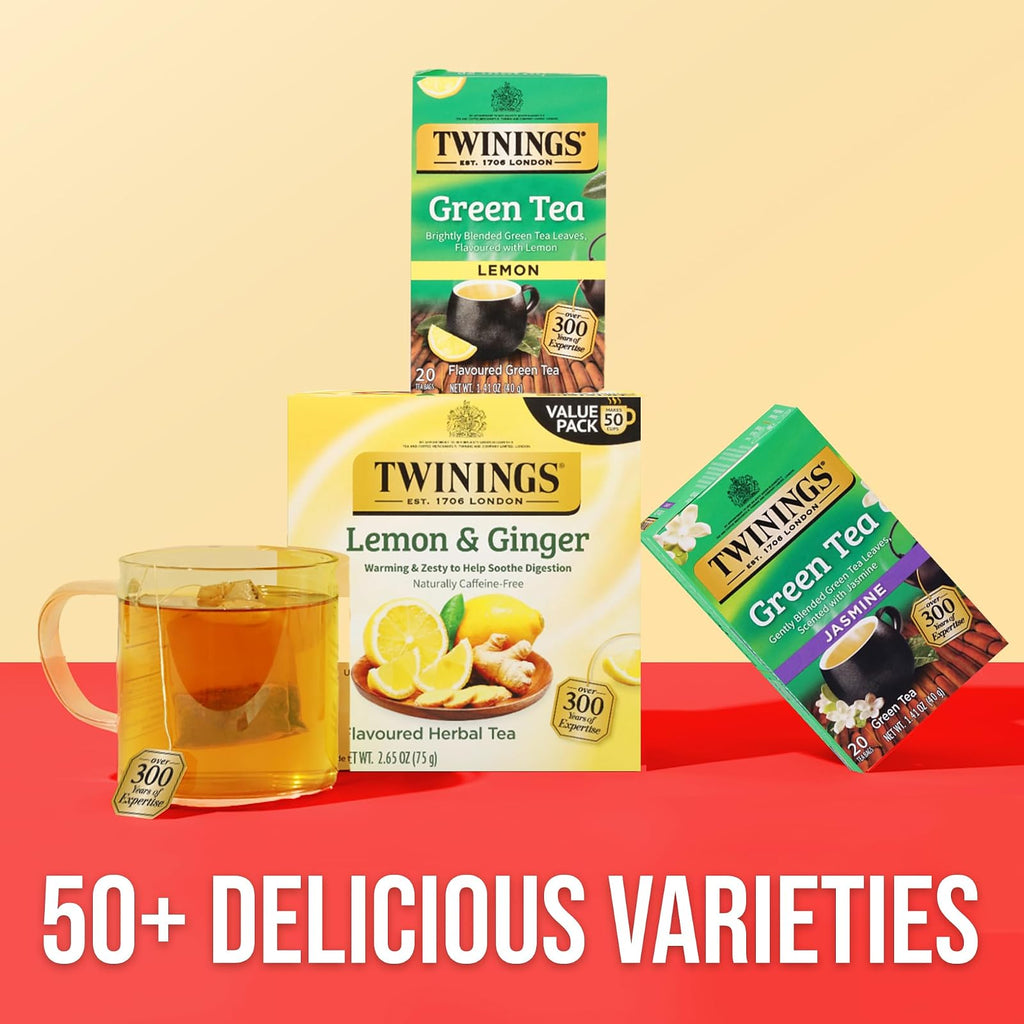 Twinings lemon infused green tea