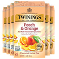Twinings peach orange herbal tea bags