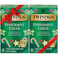 Twinings Peppermint Cheer herbal tea bags