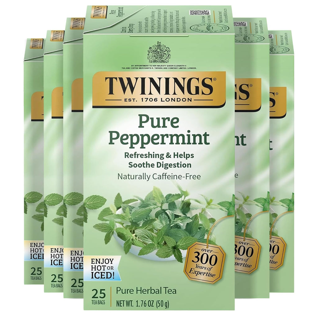 Twinings peppermint herbal tea bags