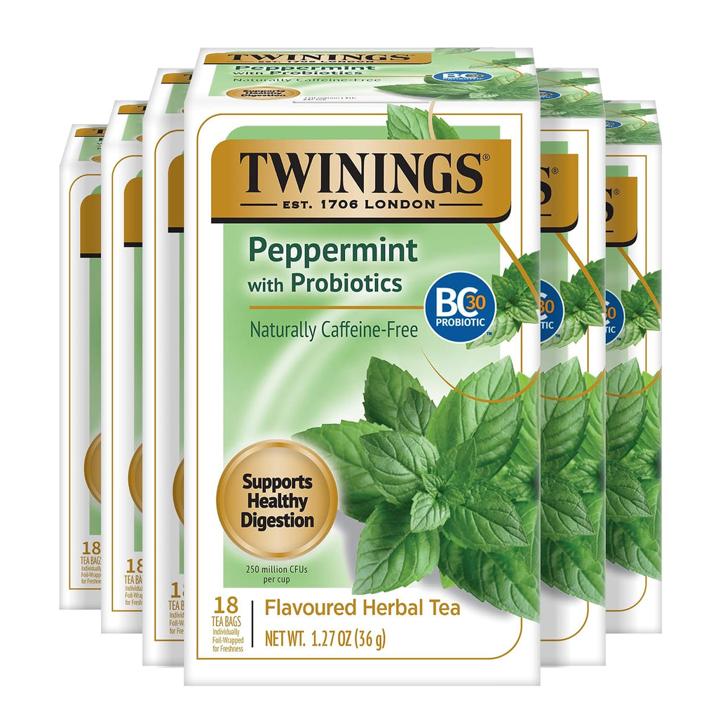 Twinings peppermint herbal tea bags