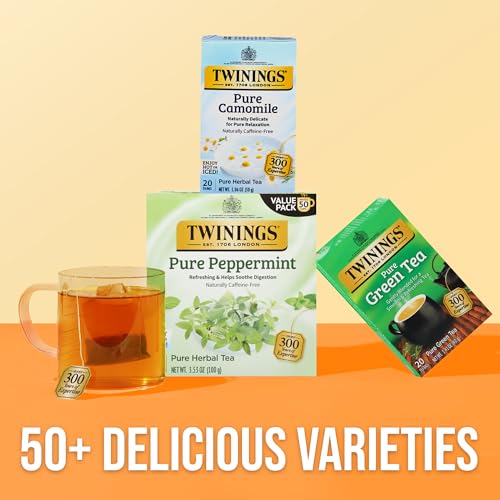 Twinings peppermint tea for wellness