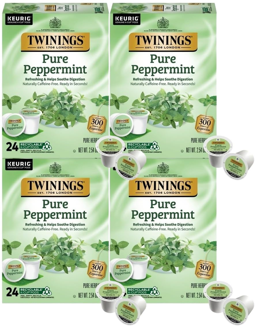 Twinings peppermint tea K-Cup pods