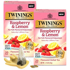 Twinings raspberry lemon herbal tea bags