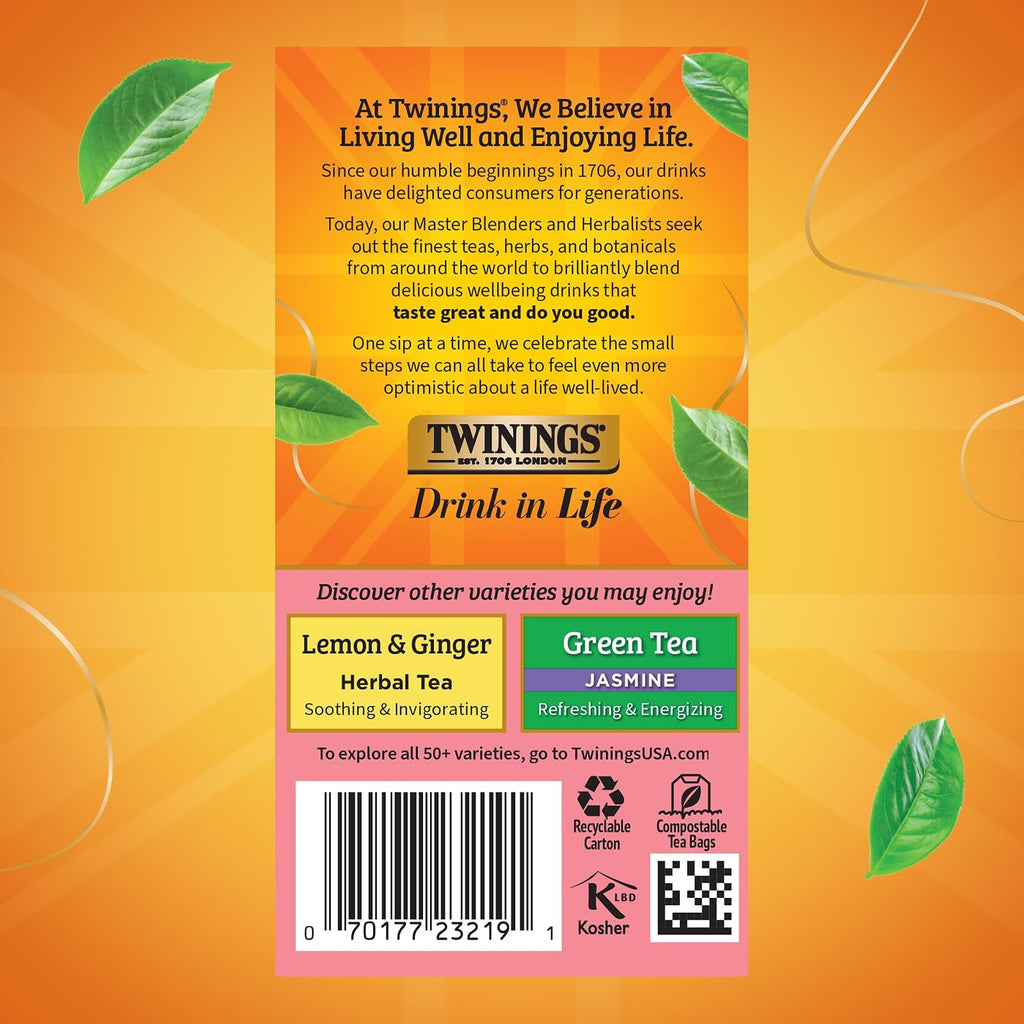 Twinings raspberry lemon infusion