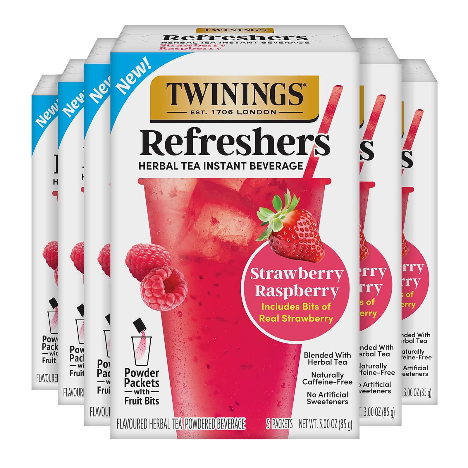 Twinings strawberry raspberry herbal tea bags