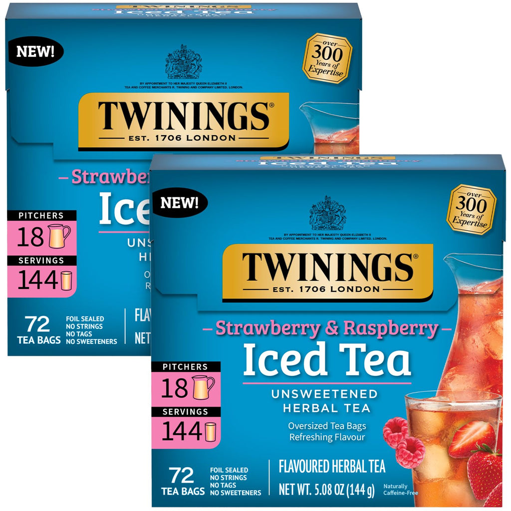 Twinings strawberry raspberry iced tea bags
