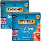 Twinings strawberry raspberry iced tea bags