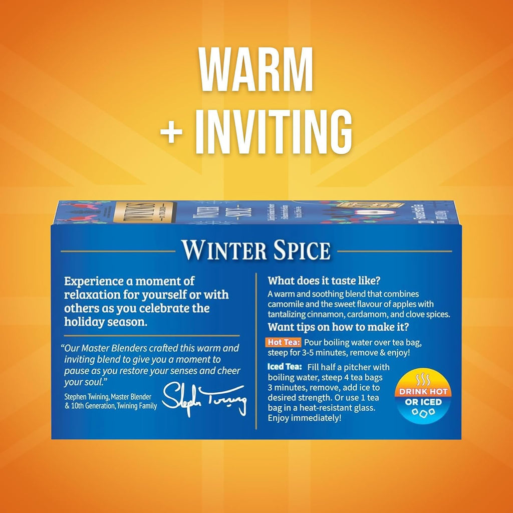 Twinings winter spice tea benefits